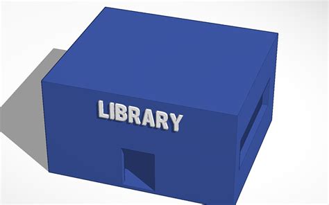 3d Design Library Tinkercad