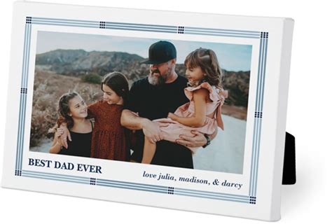 Mod Dad Border Easel Back Canvas Shutterfly