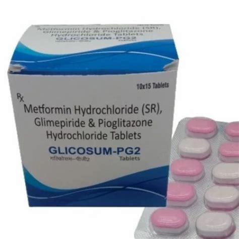 Glicosum Pg2 Tab 10 15 Tablets At Best Price In New Delhi Id