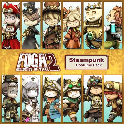 Fuga Melodies Of Steel 2 Steampunk Costume Pack Epic Games Store