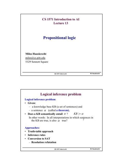Propositional Logic