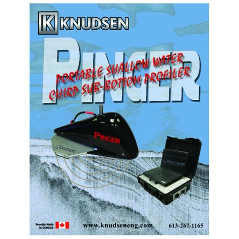 Pinger Shallow Water Sub Bottom Profiler Geo Matching