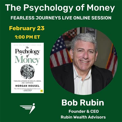 Rubin Wealth Advisors On Linkedin Join Our Founder And Ceo Bob Rubin