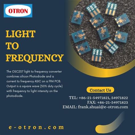 Light To Frequency By Otron Sensor On Dribbble