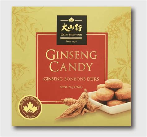 Canadian Ginseng Hard Candy Ontario Ginseng Growers Association