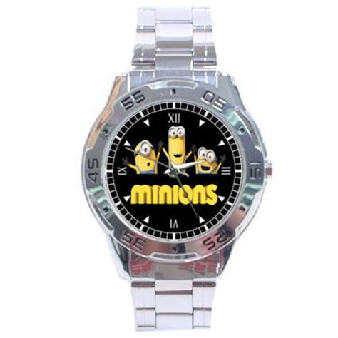 New Minions Despicable Me Unisex Stainless Steel Analogue Watch