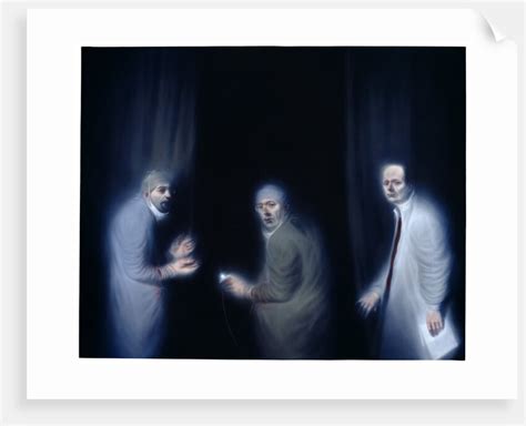 Three Oncologists Professor Rj Steele Professor Sir Alfred Cuschieri And Professor Sir David P