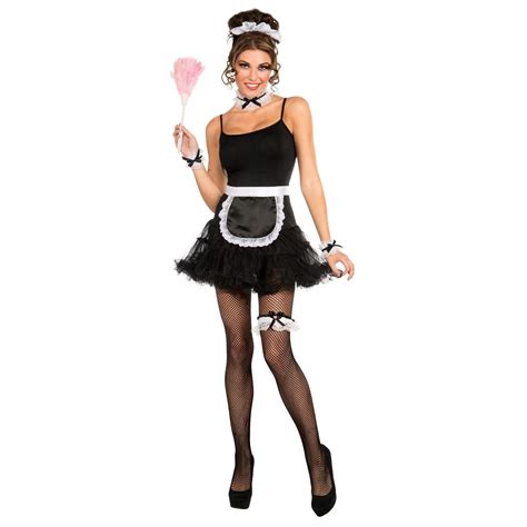 Halloween French Maid Costume Kit Naughty Outfit