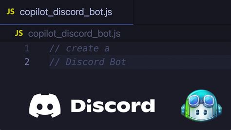 Can Github Copilot Make A Discord Bot Youtube