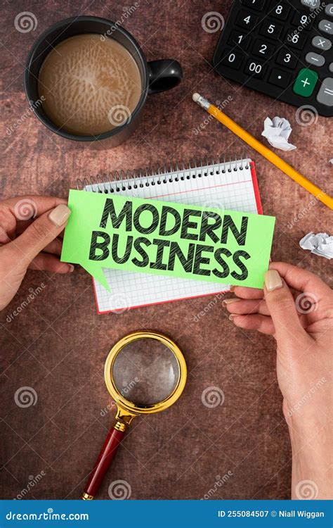 Conceptual Caption Modern Businessintroduction To The Philosophy Of Large Corporate Enterprise