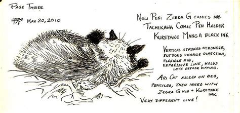 Robs Art Supply Reviews Zebra G Comic Pen Nib