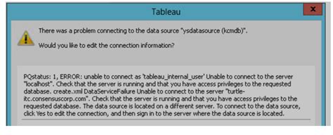 Error While Connecting To Server After Tableau Upgrade Rtableau