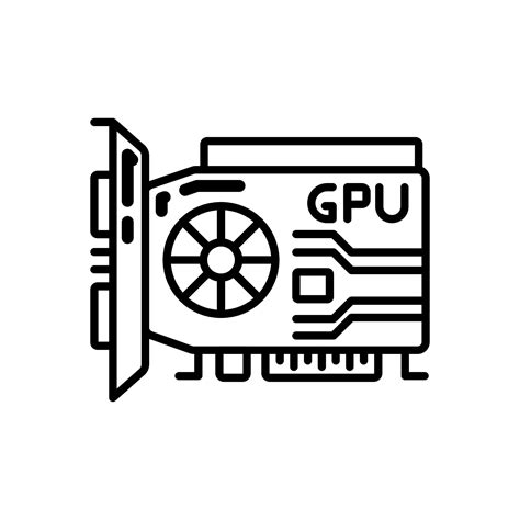 Gpu Card Icon In Vector Logotype 40352873 Vector Art At Vecteezy
