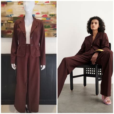 Women Coordinates Set Attire Blazer And Pants On Carousell