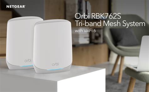 Buy Netgear Orbi 2 Pack Tri Band Mesh Wifi 6 System Harvey Norman Au