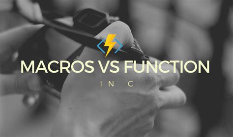 Macros Vs Function In C