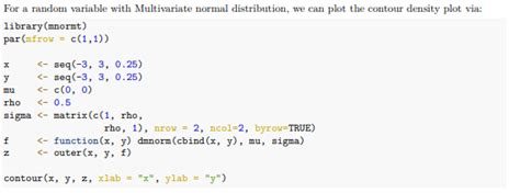 Solved For A Random Variable With Multivariate Normal Chegg