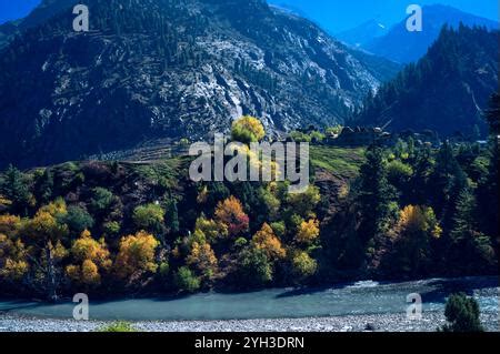 Landscape In The Summer Miyar Valley Is A Remote And Scenic Valley In