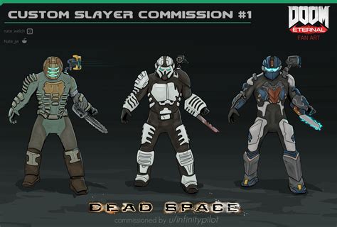 Skin Pack 1 Doom Dead Space By Infinitypilot On Deviantart