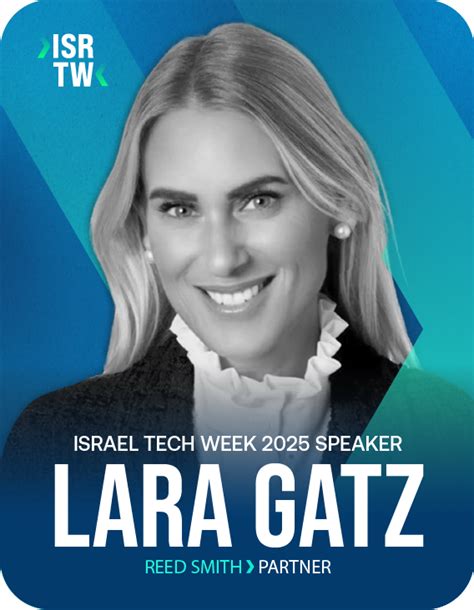Lara Gatz Israel Tech Week