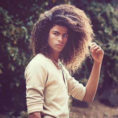 10 Curly Hairstyles For Black And Mixed Men