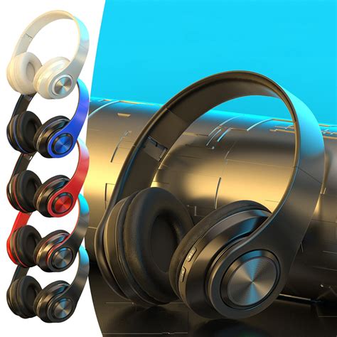 Rfugug Premium Over Ear Wireless Stereo Bluetooth Headphones Smart