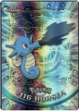 Horsea Topps Series 2 116 Pokemon Card