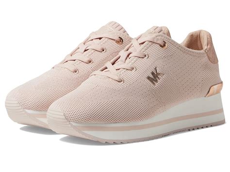 Michael Michael Kors Monique Knit Trainer In Pink Lyst