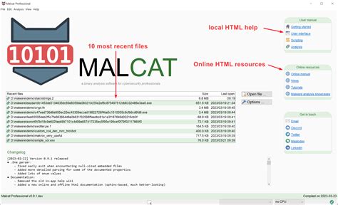 Working With Files — Malcat 09 Documentation