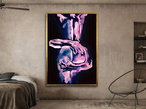 Woman S Back Canvas Sexual Nude Perverse Art Girl Ass In Vivid Living Room Canvas Bedroom Sex