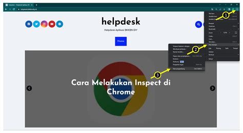 Cara Melakukan Inspect Di Chrome Helpdesk