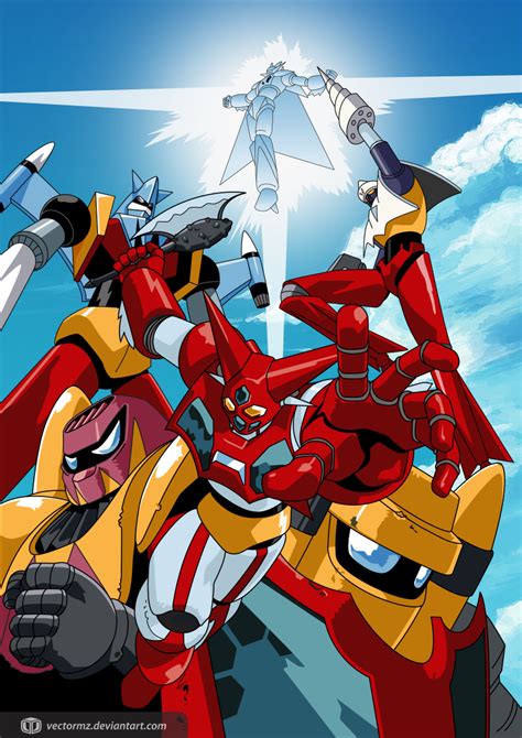 Getter Robot Poster By Vectormz On Deviantart