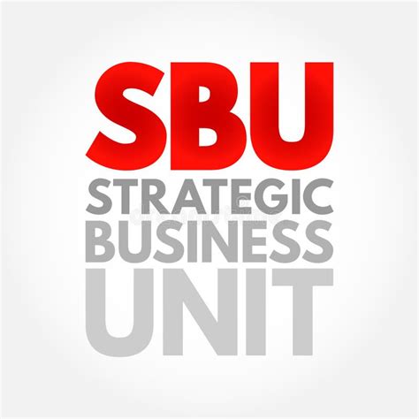 Sbu Strategic Business Unit Profit Center Which Focuses On Product Offering And Market Segment
