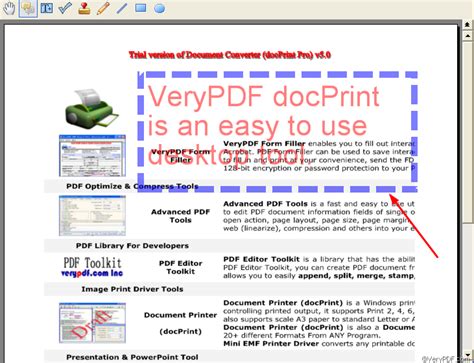 How To Add Text Comment On The Current Page In DocPrint Preview Application VeryPDF Knowledge