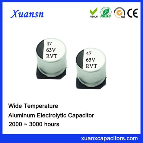 47uf 63v Chip Standard Electrolytic Capacitor Surface Mount