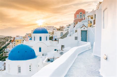 배경 화면 푸른 일몰 산토리니 그리스 이아 4733x3130 980468 배경 화면 Wallhere