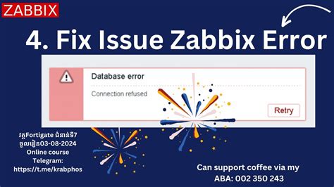 4 Fix Issue Zabbix Error Youtube