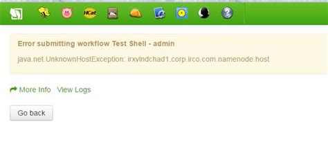 Solved Hue Oozie Unknownhostexception Error During Submi Cloudera Community 152331
