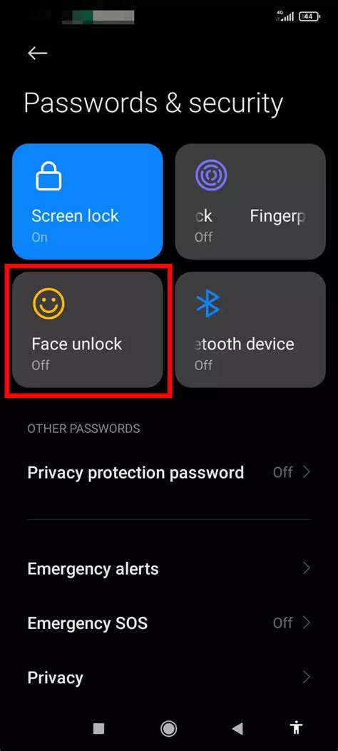 How To Set Up Face Recognition On Xiaomi Redmi Turbo Phone