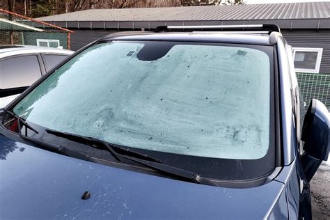 자동차 안 앞 유리 성에 문의드려요내공100 지식in