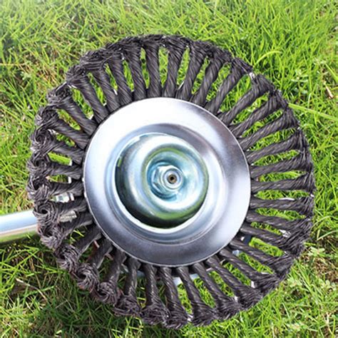 8 Inch Derusting Weeding Wheel Lawn Mower Wire Wee Grandado