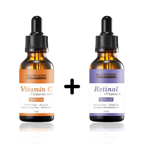 Collagen Vitamin C Serum Face Hyaluronic Acid Serum Retinol Serum Kit