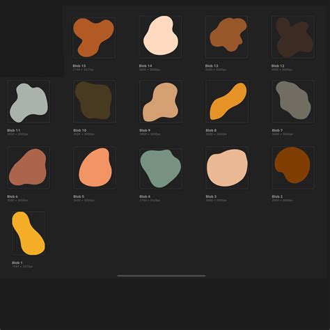 Solid Blob Clipart Colorful Clipart Back To School Clipart