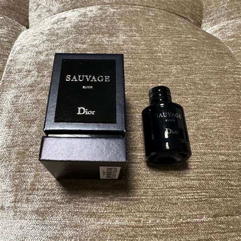Authentic Dior Sauvage Elixr Mini Bottle 7ml Beauty And Personal Care