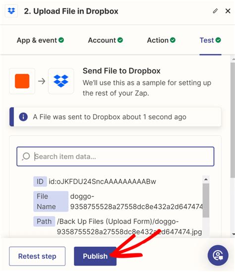 how to add a dropbox upload form to your wordpress website