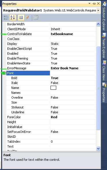 how to use validation controls in aspmantra asp mvc