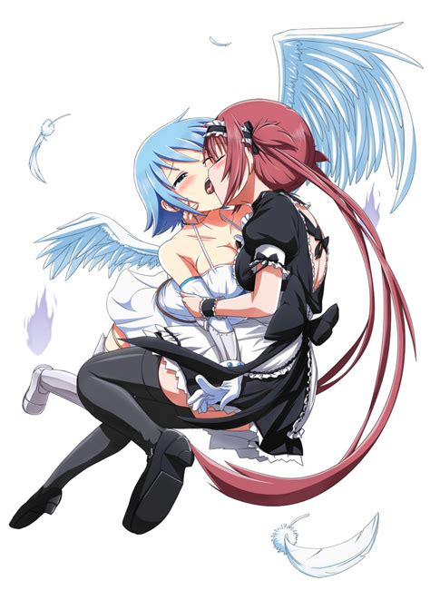 Airi Airi Nanael And Angel Of Light Nanael Queens Blade Drawn By