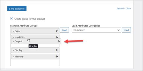 Woocommerce Group Product Attributes Plugin