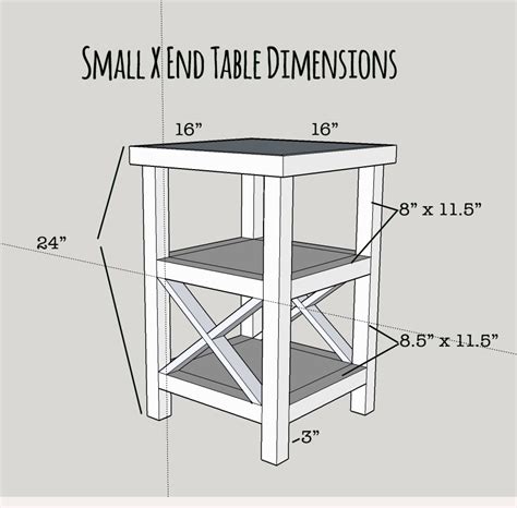 Corner Table Plans Diy Printmakers Side Table