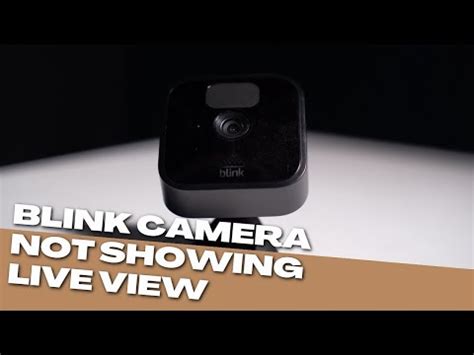 Blink Camera Live View Failed SOLVED Rocky MTN Ruby